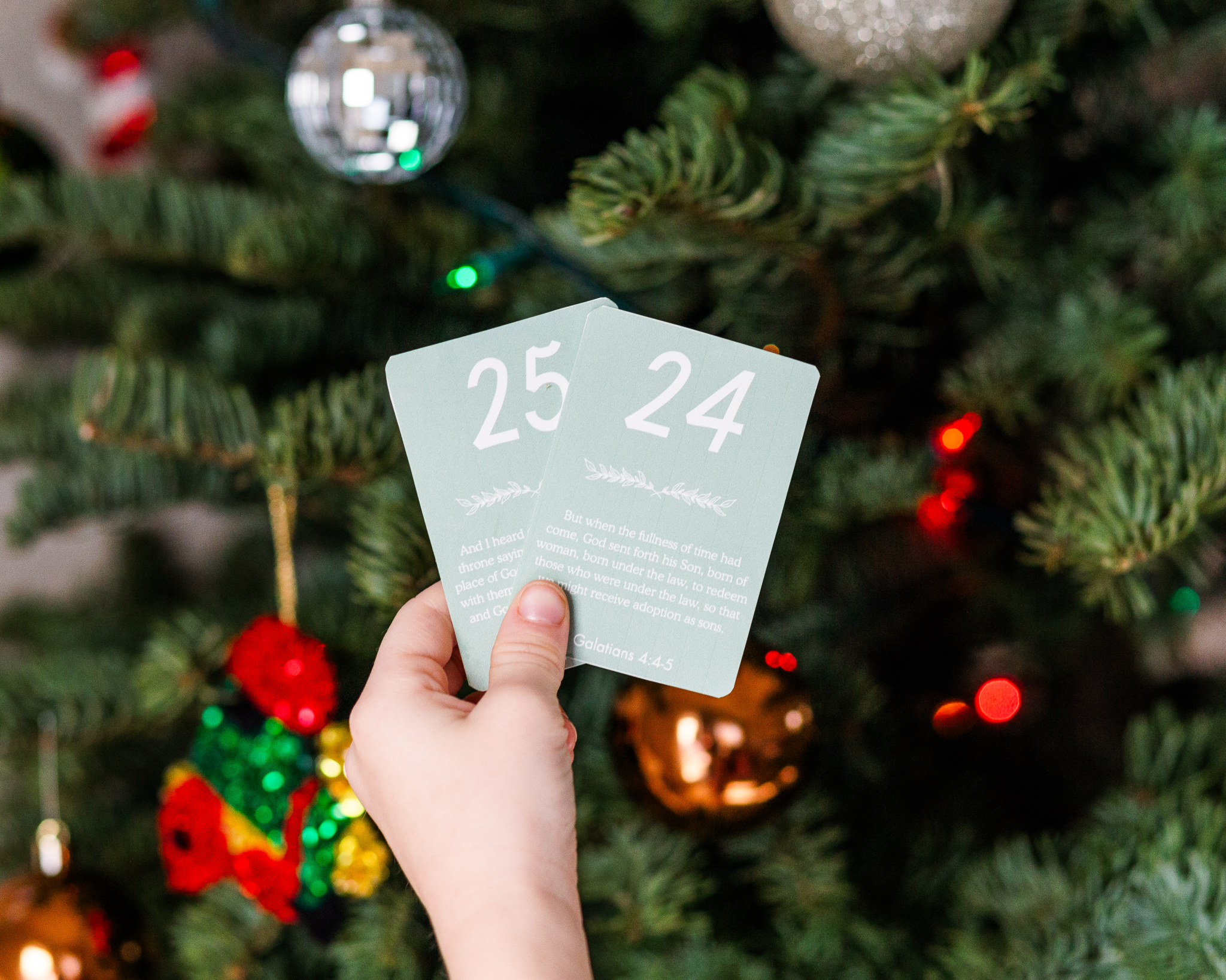 Advent Cards - A Beautiful Inheritance